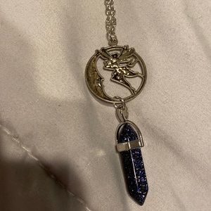 Jewelry | 2 Silver Plated Chain With Drop Pendant 1000 | Poshmark